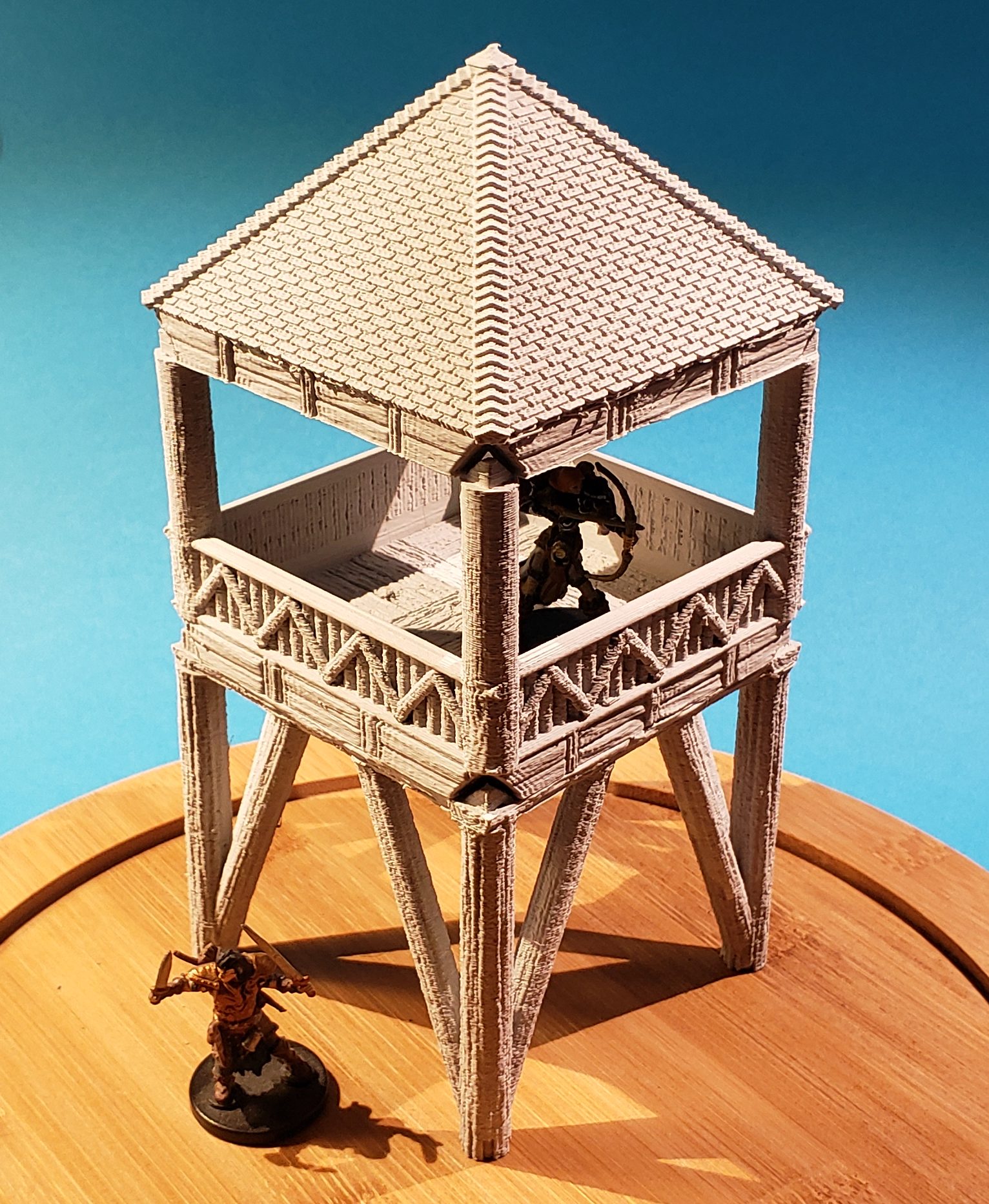 Wooden Tree Stand – Halfling13 Hobbies