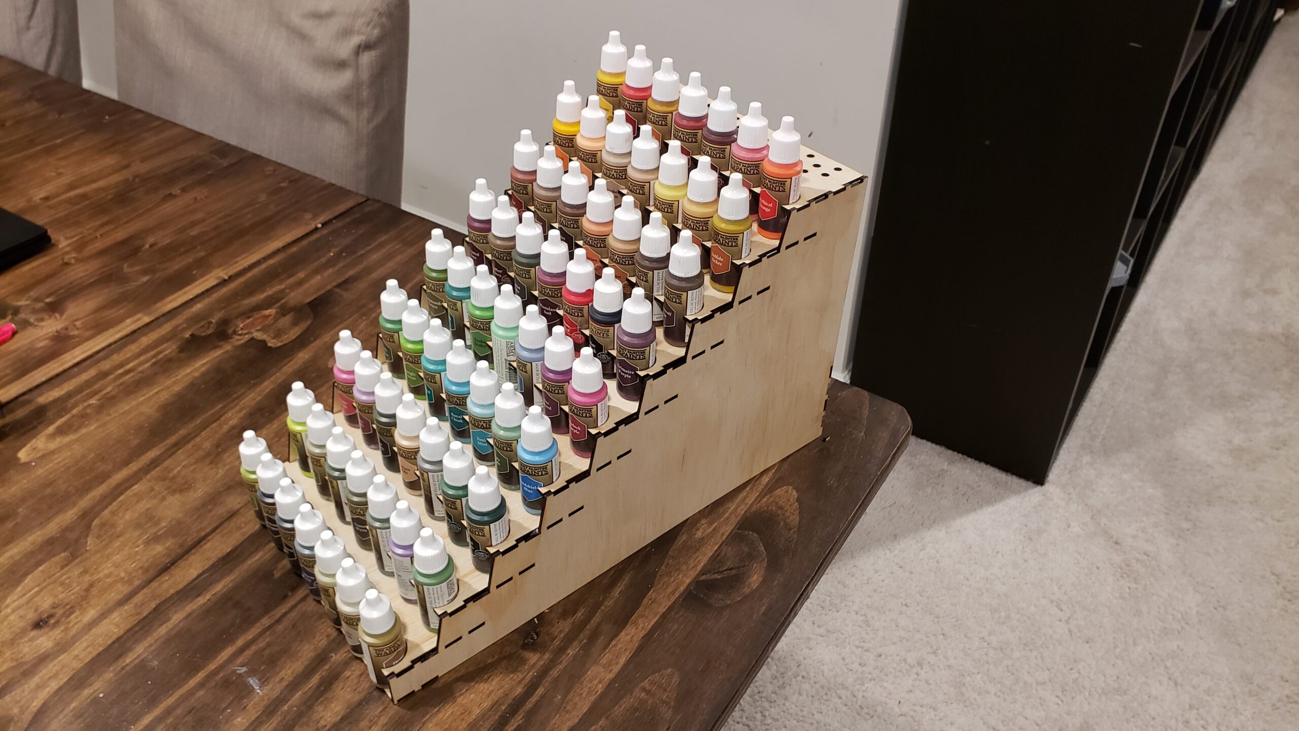 Woodworking – the Paint Rack – Halfling13 Hobbies